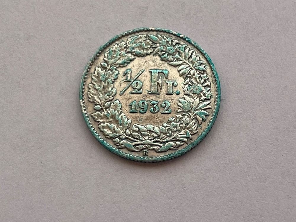 Superbe pièce ½ Fr HELVETIA 1932 en Argent | Kaufen auf Ricardo