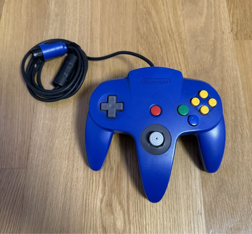 Original Nintendo 64 Controller Blau | Kaufen auf Ricardo