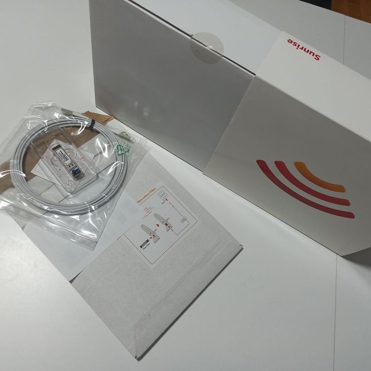 Sunrise Internet Box & Fiber Modul Set | Acheter sur Ricardo
