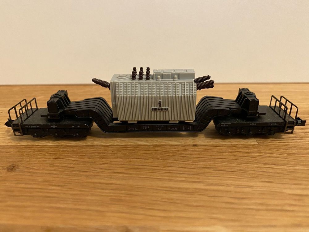 Minitrix 3298 Tiefladewagen mit Trafo | Kaufen auf Ricardo