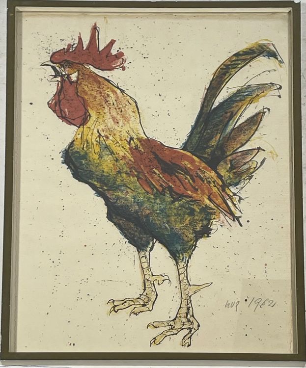 Fritz HUG (1921-1989) Lithographie handsigniert (Gebraucht) in für CHF ...