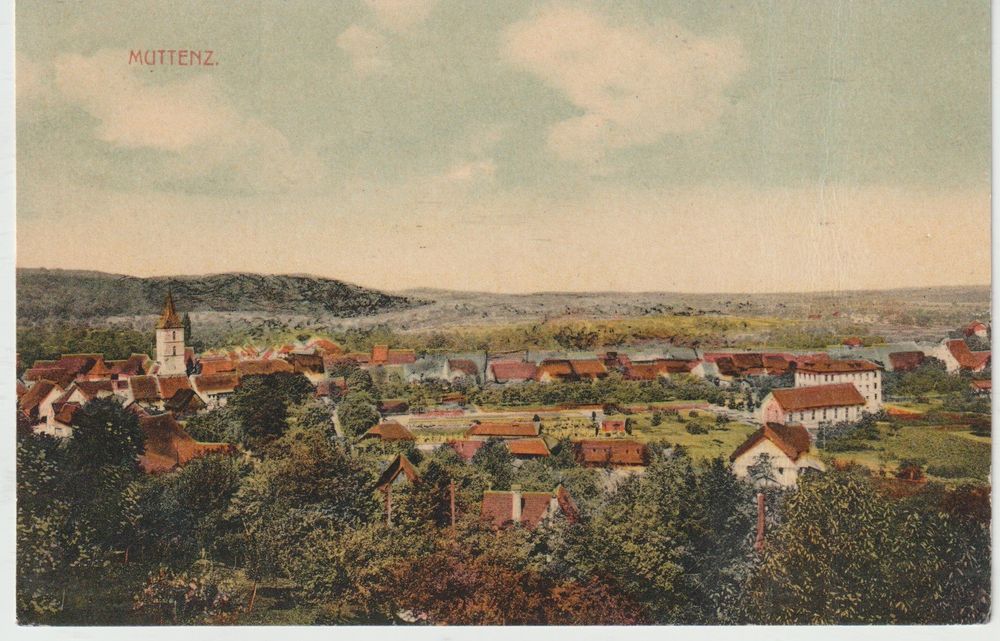 KARTE MUTTENZ, ZIRKULIERT | Kaufen auf Ricardo