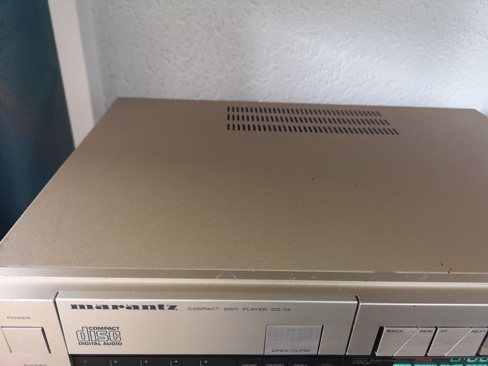 Marantz CD-74 High-end cd player 1984 | Kaufen auf Ricardo