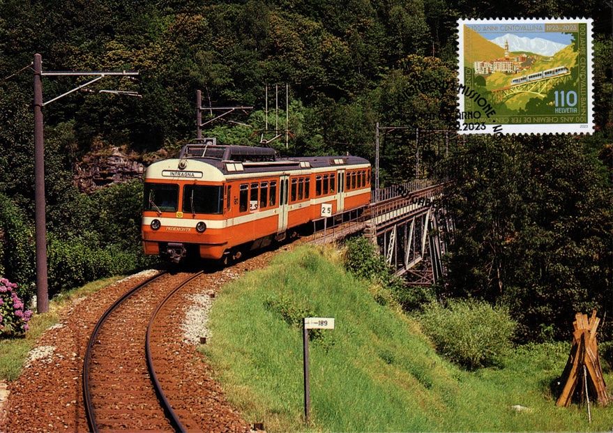 Maximumkarte 100 Jahre Centovalli - Bahn Jubiläum (Neu (gemäss Beschreibung)) in Dottikon für ...