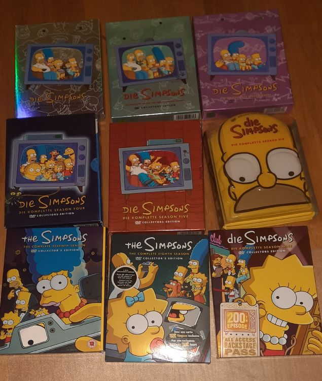 Die Simsons Staffel 1 - 9 | Kaufen auf Ricardo