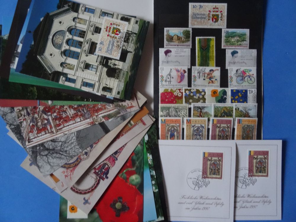 Lichtenstein 1996 Postfrische Briefmarken und Maximumkarten | Kaufen auf Ricardo
