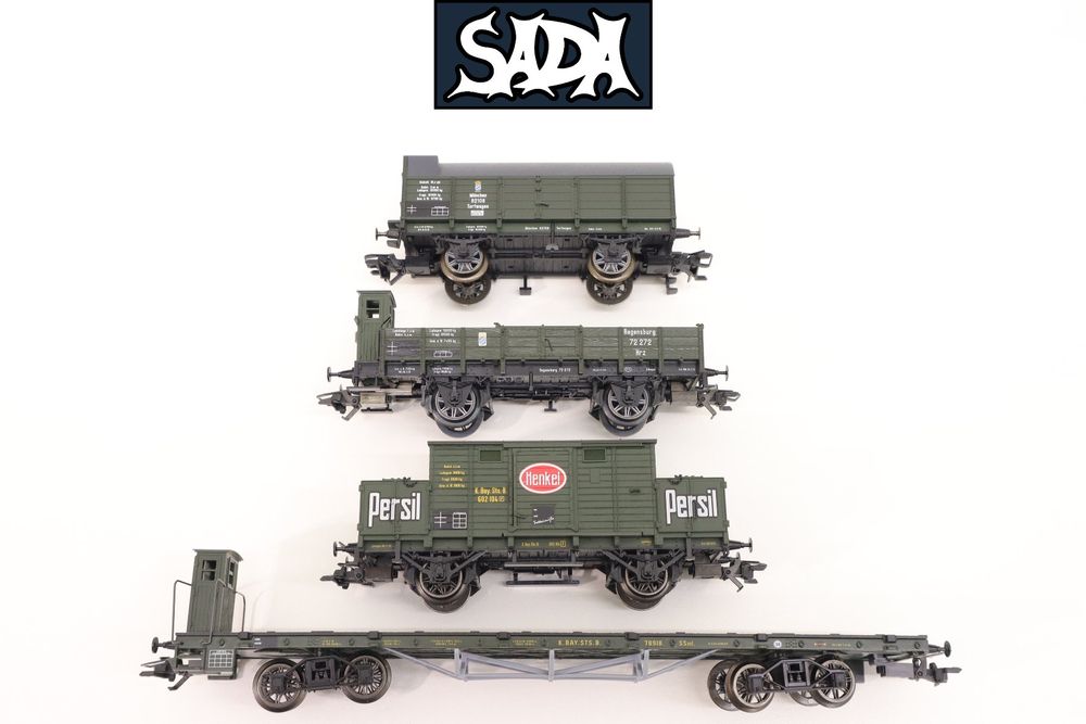 Märklin 45089, 46280, 46078, 46157, K.Bay.Sts.B., AC H0 (Gebraucht) in ...