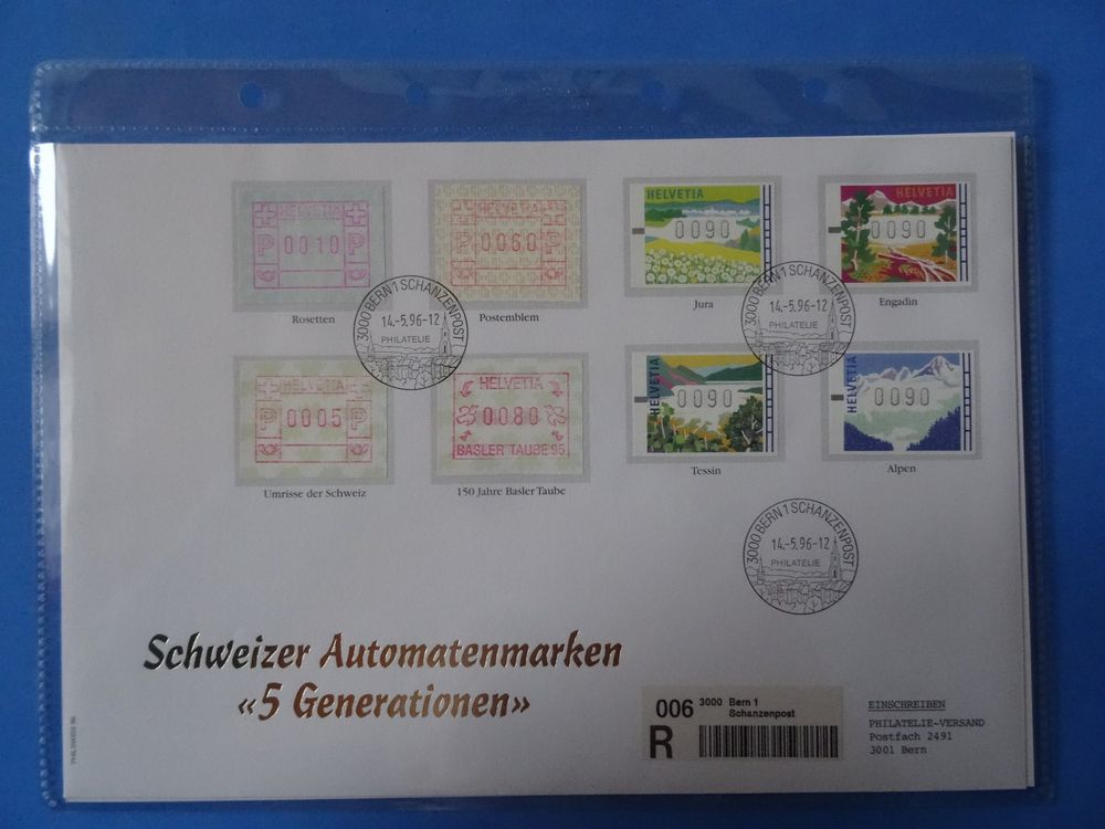 Luxusbrief Schw. Automatenmarken | Kaufen auf Ricardo