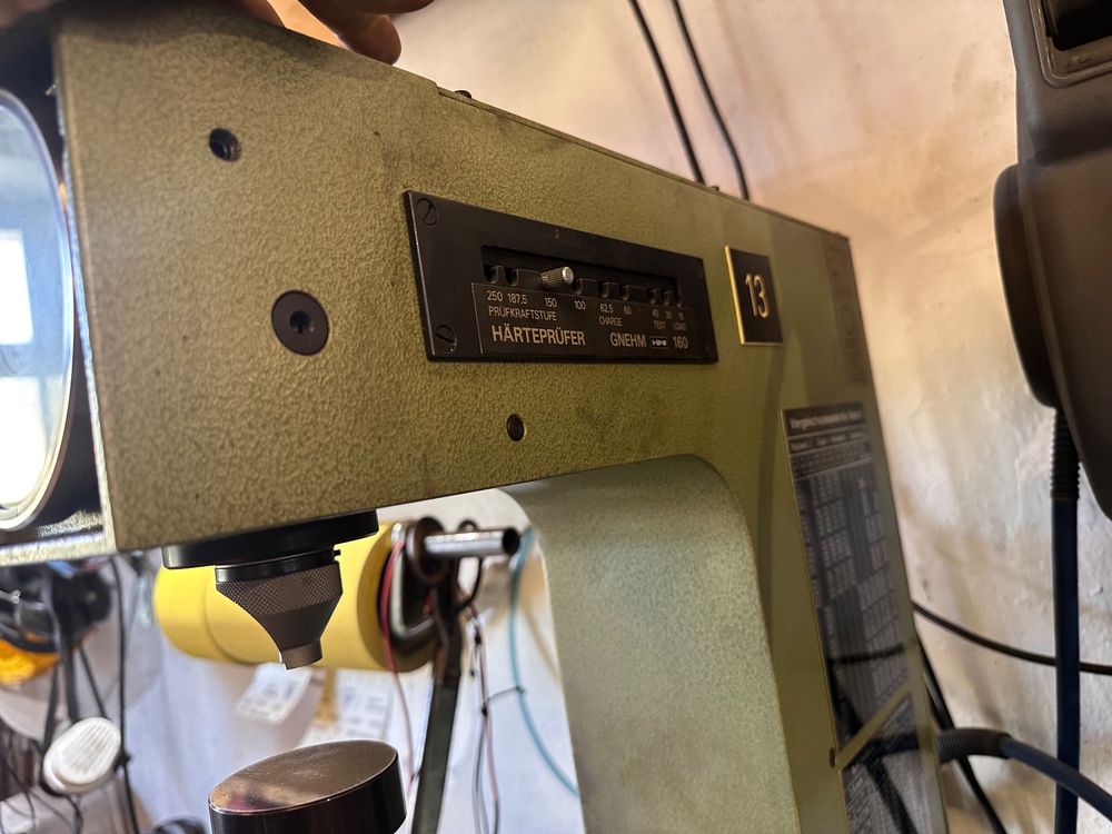 Härteprüfer Gnehm G160, HRC Rockwell tester, Härtetesten (Gebraucht) in ...