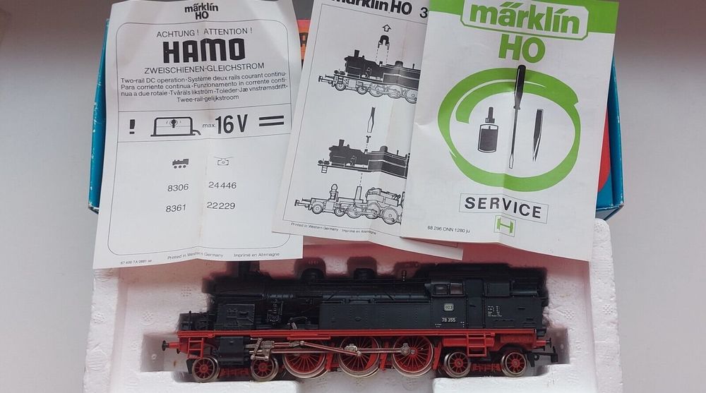 Märklin H0 Hamo 8306 Dampflok (Gebraucht) in Birsfelden für CHF 36 – mit Lieferung auf Ricardo ...