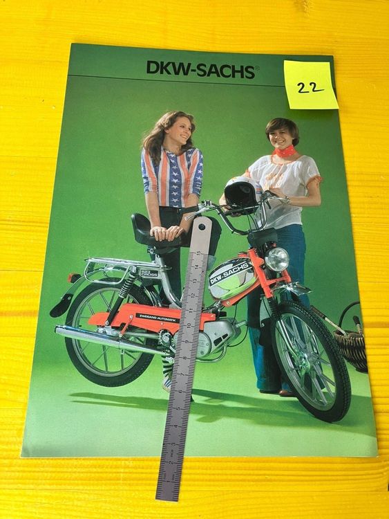 DKW Sachs Mofa Prospekt | Kaufen auf Ricardo