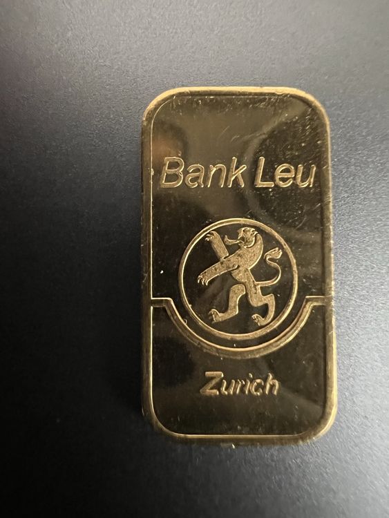 Goldbarren Bank Leu 5gr | Kaufen auf Ricardo
