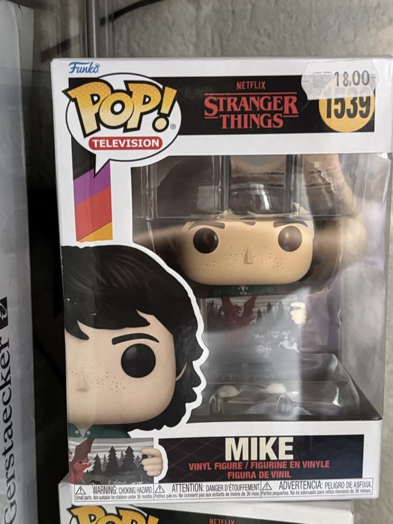 Stranger Things Funko Pop Mike Wheeler #535 (Neu und originalverpackt ...