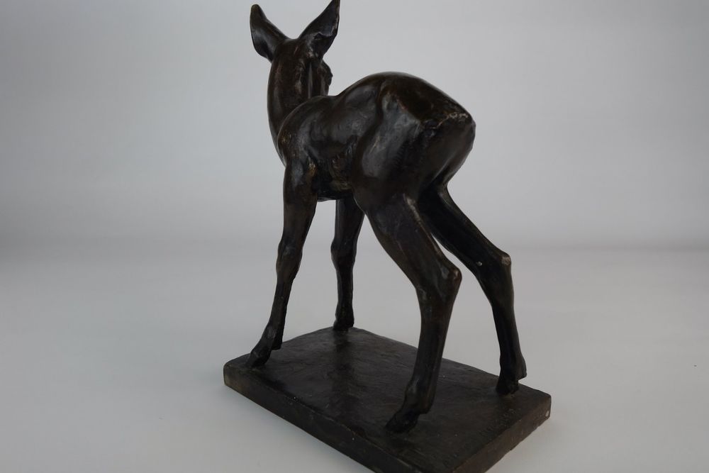 Arnold Huggler, Skulptur Bronze, Reh (Gebraucht) in Zumikon für CHF 660 ...