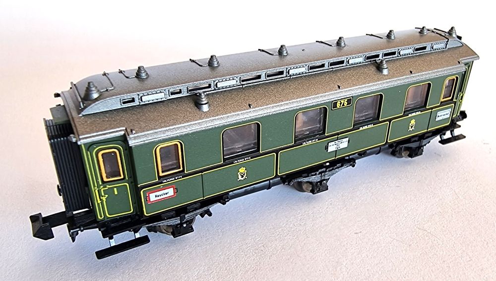 Minitrix 13304, Schnellzugwagen 1./2. Klasse (Neu und originalverpackt ...