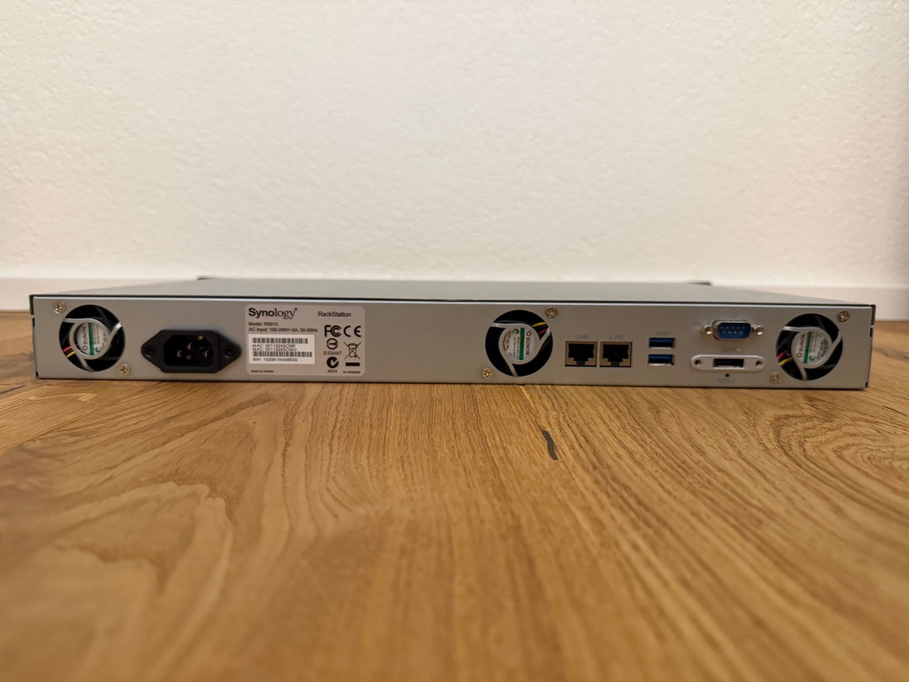 Synology RackStation RS815 – 1U Rack NAS (4-Bay) (Gebraucht) in ...