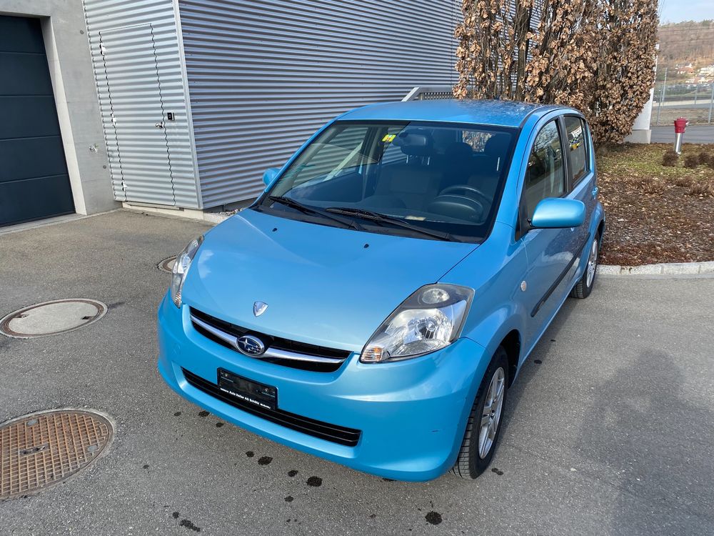 Subaru Justy 1.0 blau metallic (Gebraucht) in Meisterschwanden für CHF 2120 – nur Abholung auf ...