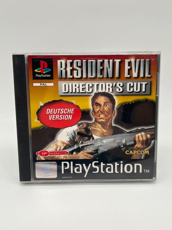 Resident Evil Dircetors Cut PS1 Playstation 1 OVP Capcom (D'occasion) à ...