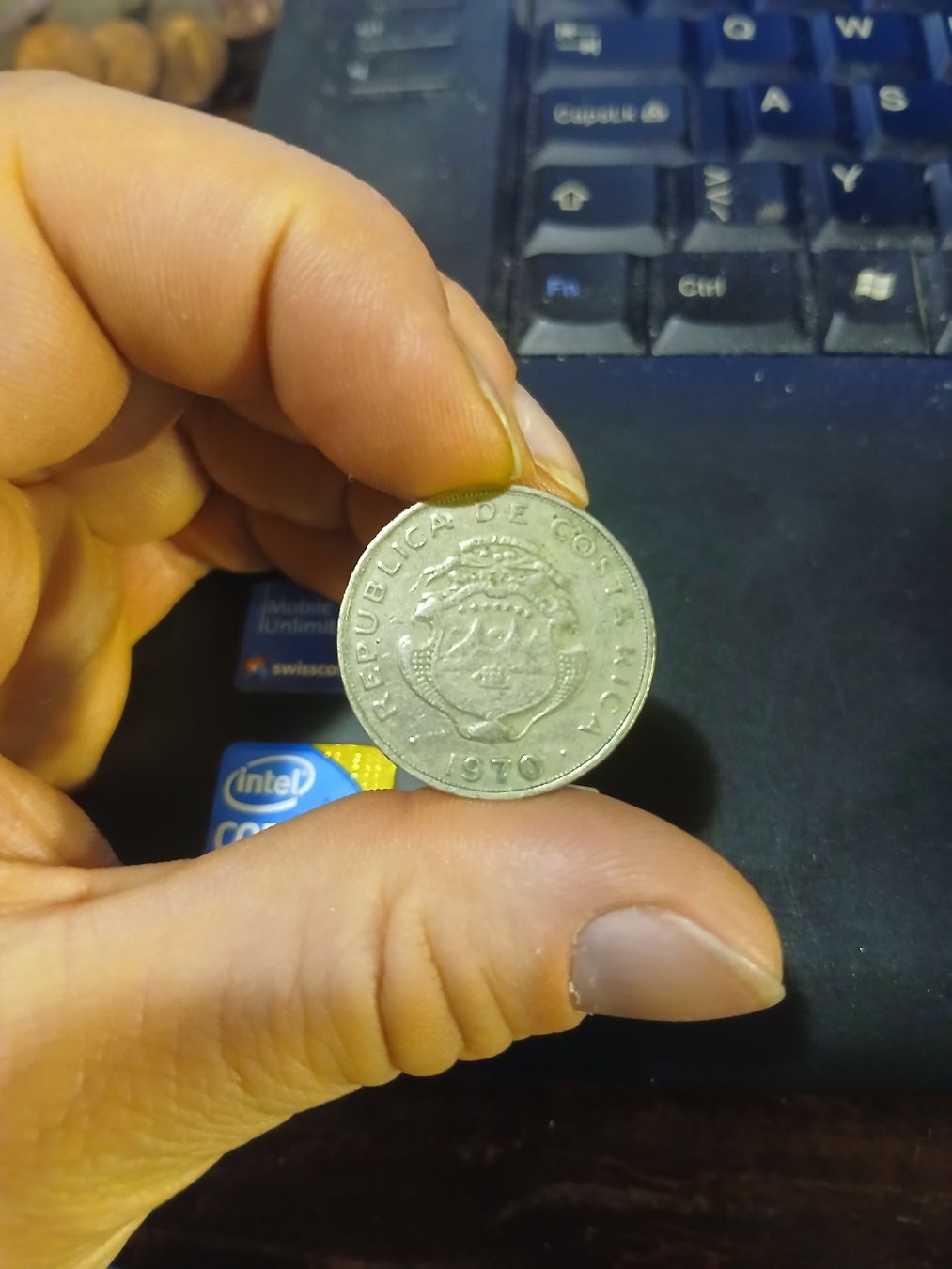 Pièce de collection rare: 50 Centimos Costa Rica 1970! (D'occasion) à ...