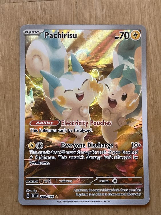Pachirusu Pokemon (Neu (gemäss Beschreibung)) in Brugg AG für CHF 2 ...