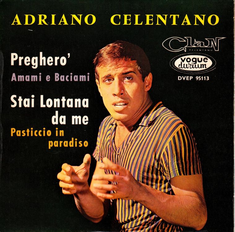 Adriano Celentano Vinyl EP von 1962 | Kaufen auf Ricardo