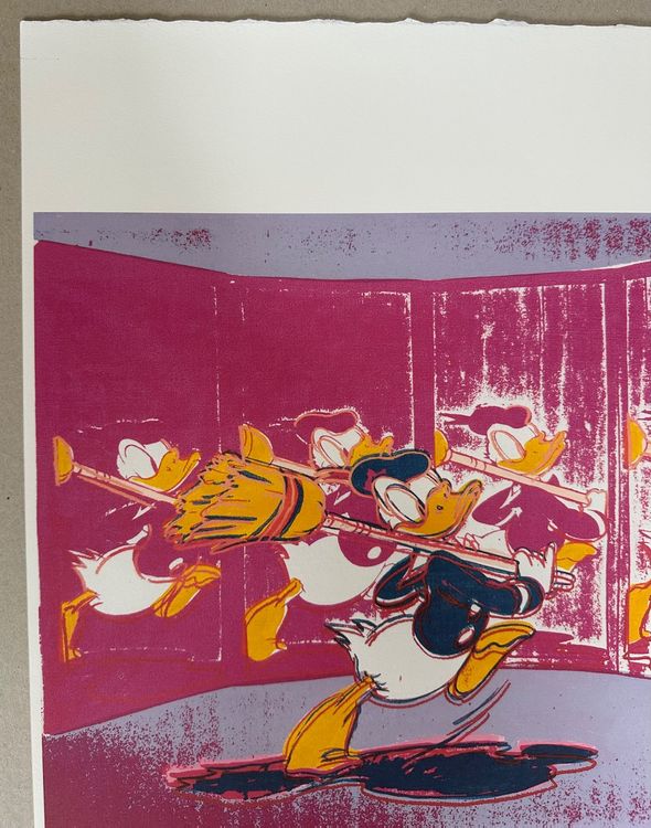 Andy Warhol: Donald Duck, POP Art 25/100 (Neu (gemäss Beschreibung)) in ...
