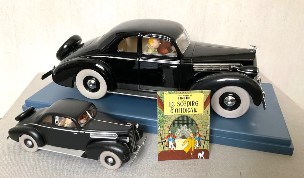 🔴 TINTIN La Packard de Muskar – Le sceptre d‘Ottokar 1:24 (Gebraucht ...