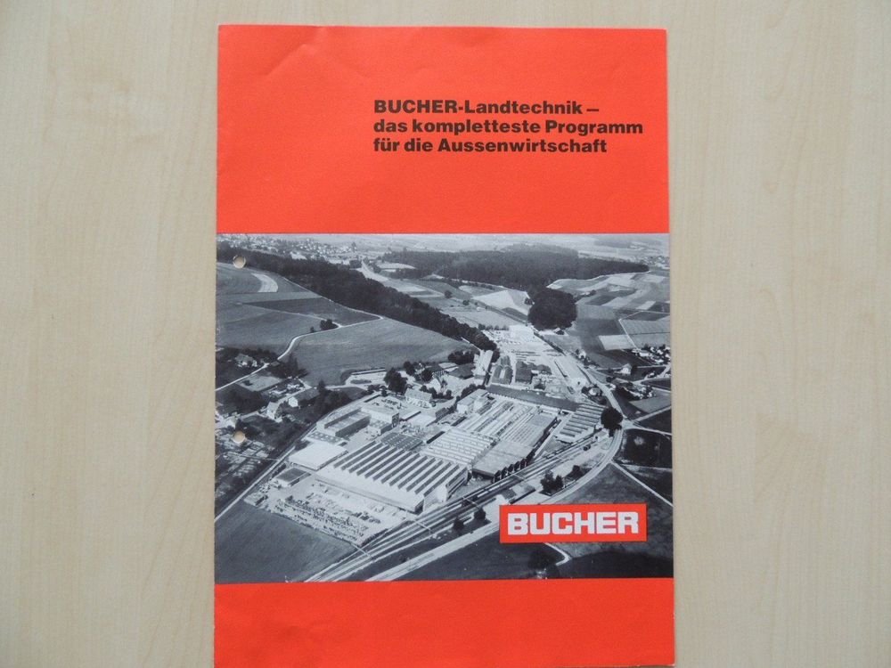 Bucher Landtechnik Prospekt | Kaufen auf Ricardo