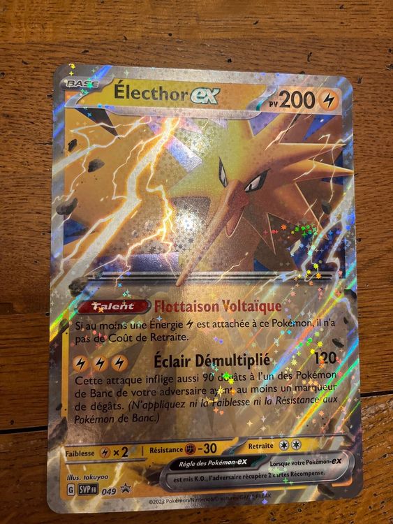 Pokémon 151 fr electhor ex promo jumbo (Neu (gemäss Beschreibung)) in ...