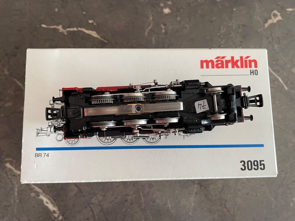 Marklin 3095 Dampflok BR74 Digital ESU 1.- (Gebraucht) in Hauterive NE für CHF 41 – mit ...