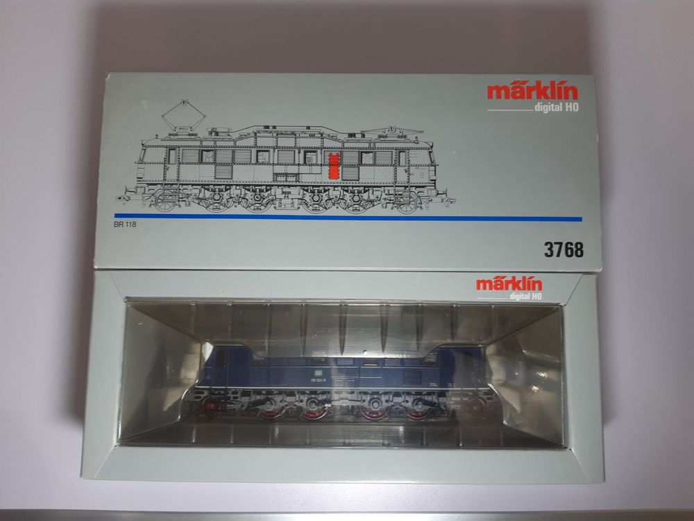 Märklin 3768 Elektrolok BR 118 der DB Digital | Kaufen auf Ricardo