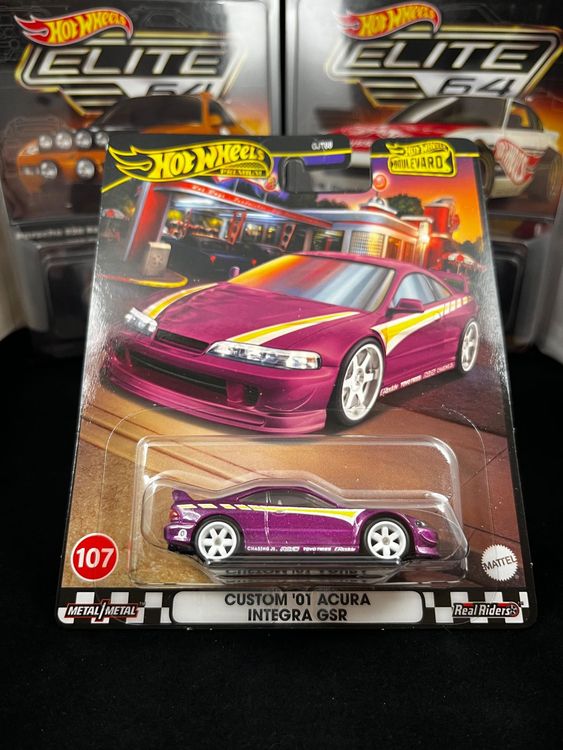 Hot Wheels Custom '01 Acura Integra GSR Premium #107 (Neu und ...