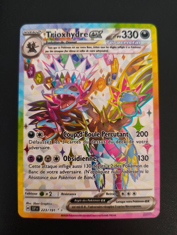 Pokémon Étincelles déferlantes: Trioxhydre 223/191 FR (D'occasion) à ...