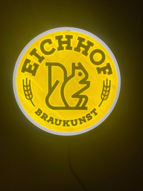 Eichhof Logo mit LEDs (Neu (gemäss Beschreibung)) in Luzern für CHF 50 – mit Lieferung auf ...