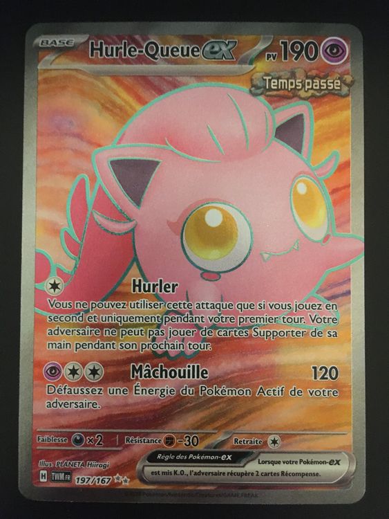 Pokémon Mascarade Crépusculaire: Hurle-Queue 197/167 FR (D'occasion) à ...