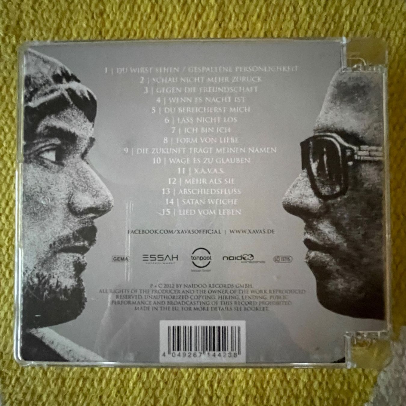 KOOL SAVAS&XAVIER NAIDOO-GESPALTENE PERSÖNLICHKEIT (Gebraucht) in ...