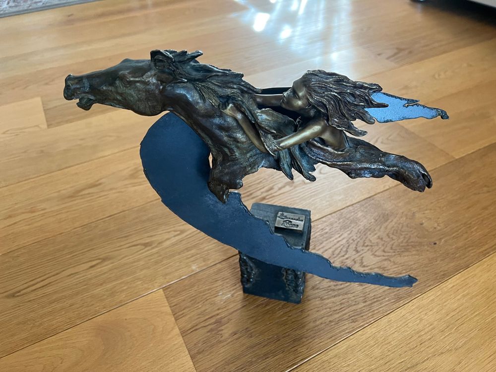 Bronzefigur Skulptur sehr alt und sehr schön 8 Kg. schwer (Gebraucht) in Studen BE für CHF 630 ...