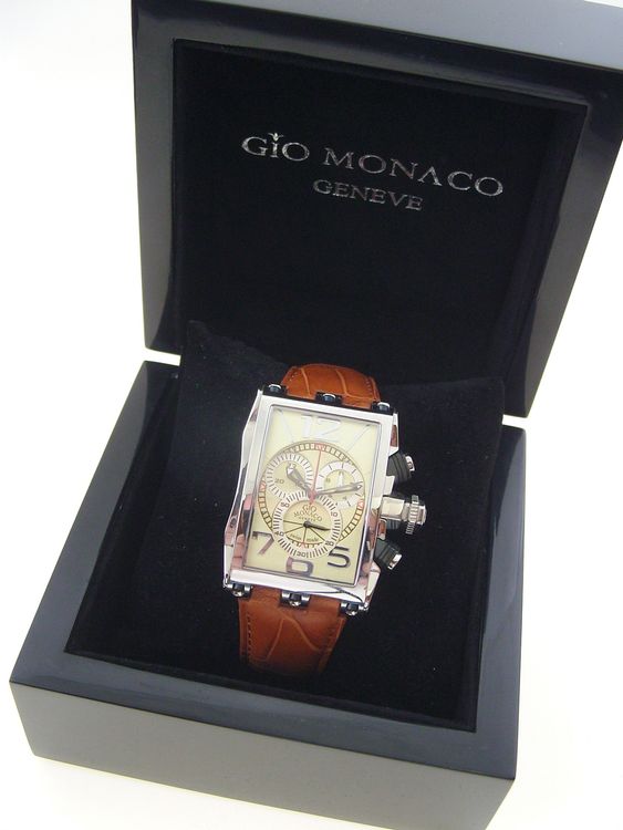 Neue/ ungetragen GIO MONACO Genève Mac V Quarz Chronograph, (Gebraucht ...