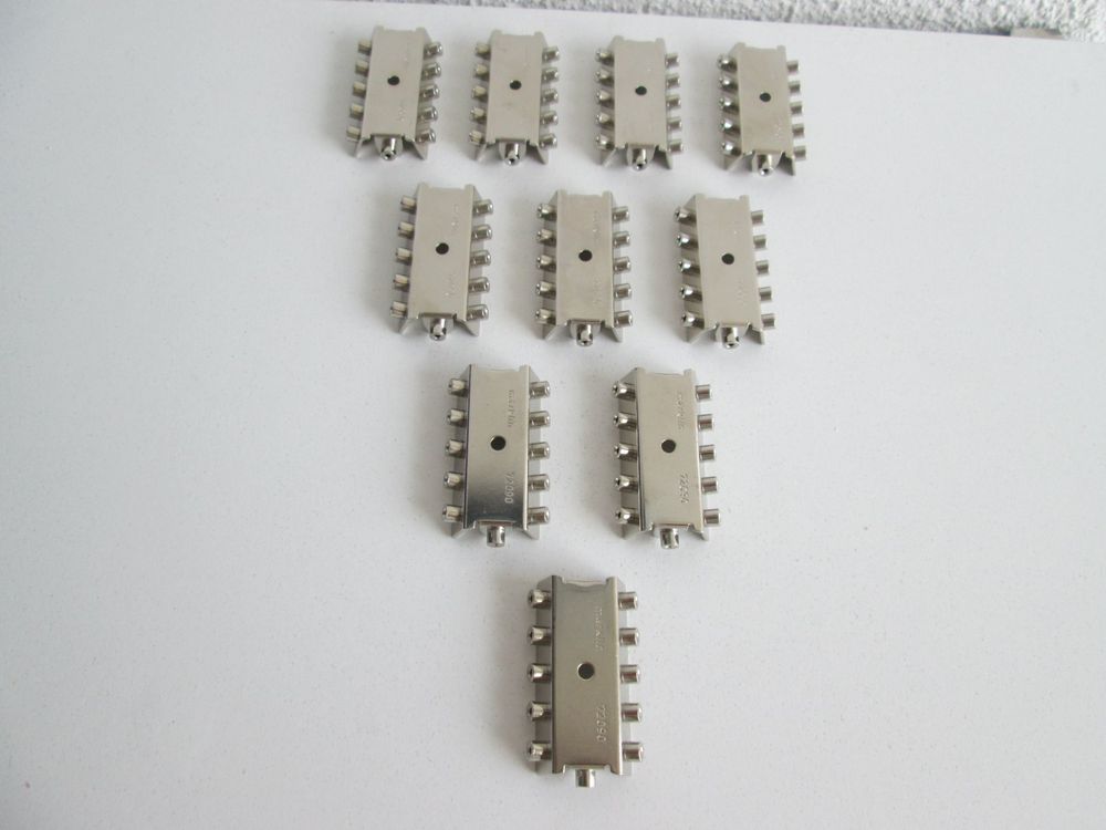 Märklin 72090 H0 AC 10 x Verteilerplatte für 11 Stecker (Gebraucht) in ...