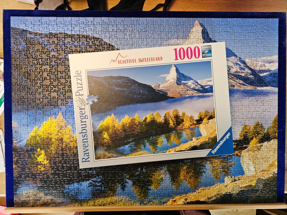 Ravensburger Puzzle 1000 Teile - Matterhorn (Gebraucht) in Altstätten SG für CHF 8 – mit ...