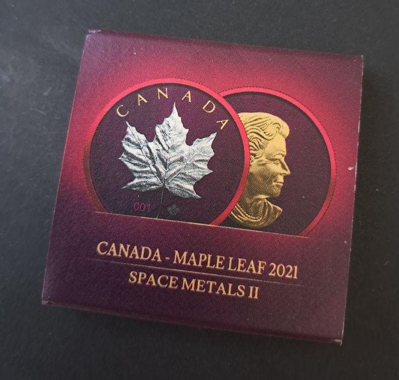 1 OZ Silber Maple Leaf 2021, Auflage: 500 StK | Kaufen auf Ricardo
