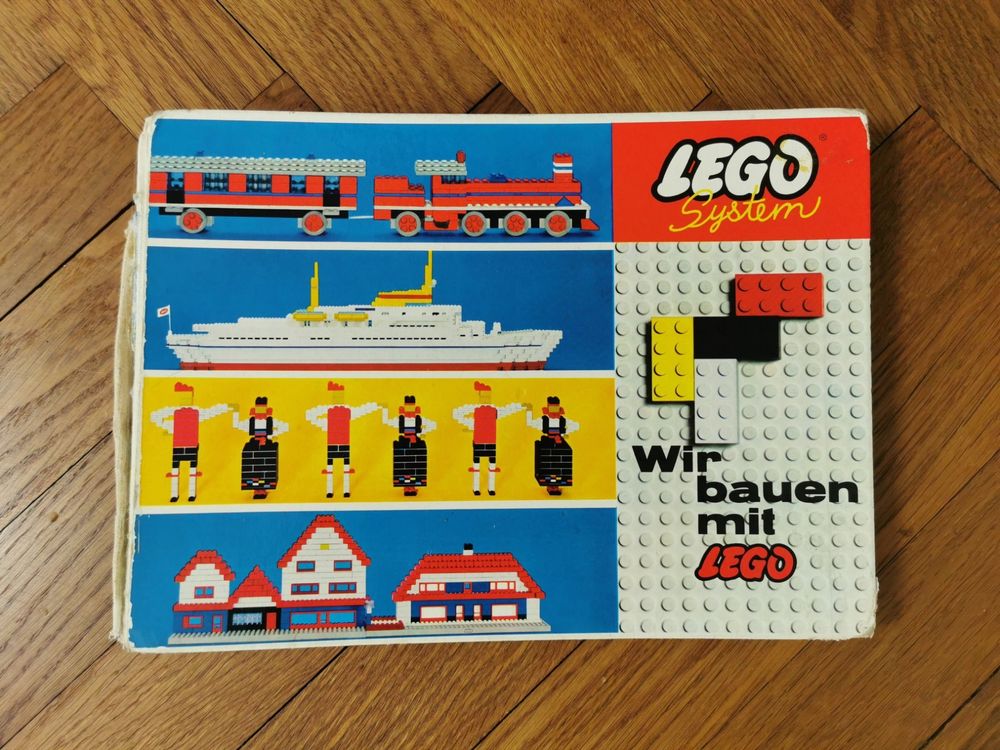 Seltenes Lego System Buch "Wir bauen mit Lego" 239 von 1966 (Gebraucht ...