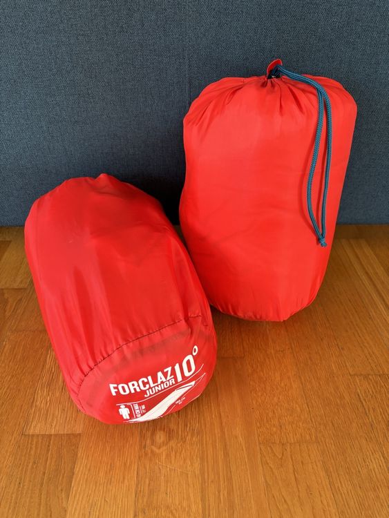 zwei Kinderschlafsäcke «Quechua FORCLAZ JUNIOR» | Kaufen auf Ricardo