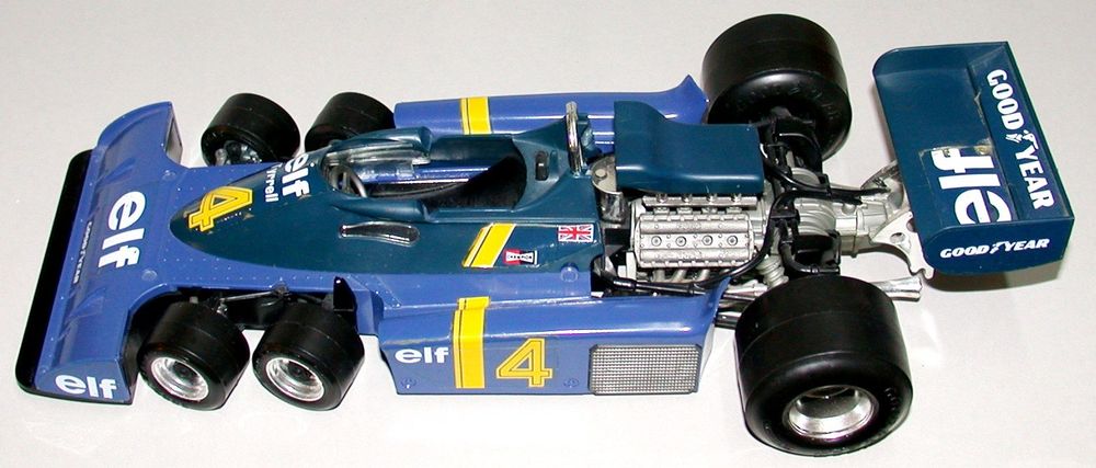 Tyrrell P34/2 Six-Wheeler F1 1976/77, BBURAGO METAL 1:14 (Neu (gemäss ...
