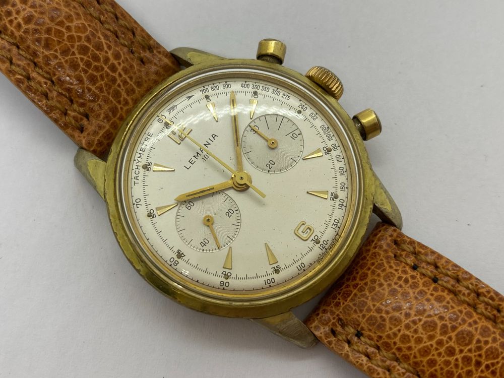 LEMANIA 105 Chronograph 35mm Handaufzug läuft /// B782 (Gebraucht) in Bern für CHF 336 – mit ...