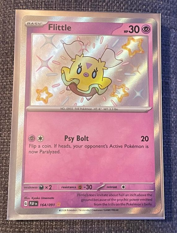 Flittle Shiny/Paldean Fates/NM (Neu (gemäss Beschreibung)) in Mels für ...