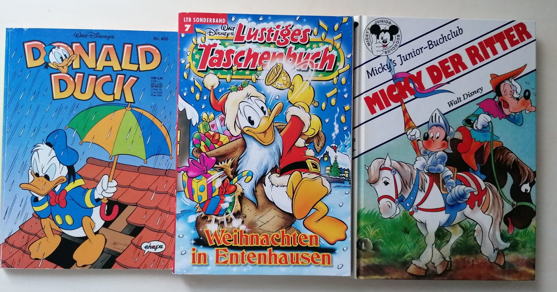 Donald Duck, und Micky im 3er Set kombiniert! (Gebraucht) in Mandach ...