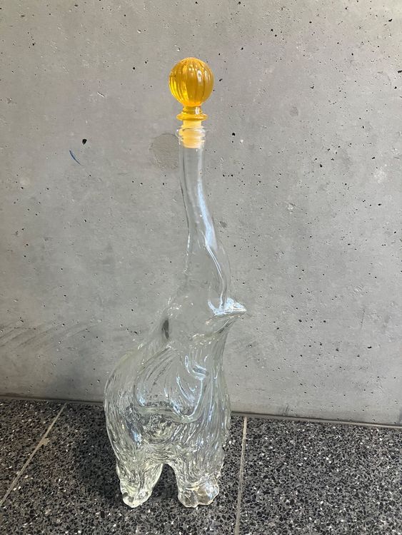 grosse Flasche Elefant, Elefanten Flasche, zb als Vase (Gebraucht) in ...