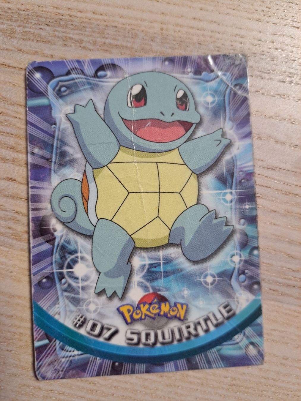 Carte Pokémon Carapuce - Topps Série 1 - #07 - Vintage! (D'occasion) à ...