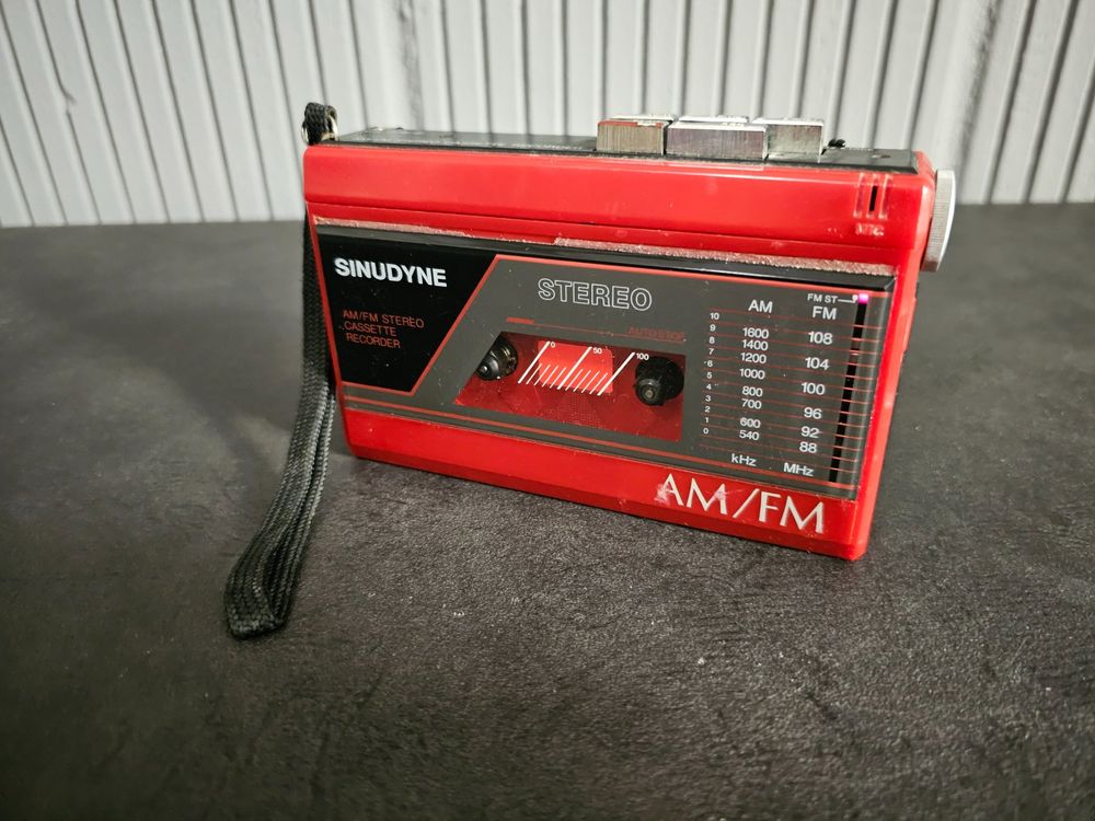 1985 Walkman SINUDYNE SR.220 Pocket Radio Cassette Recorder | Kaufen ...